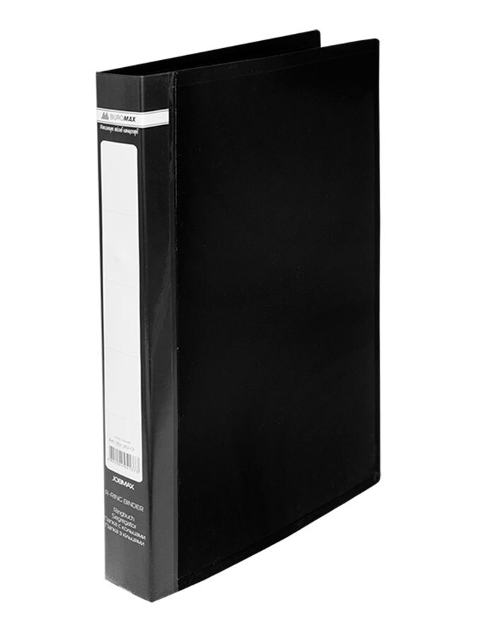 Mapa 2 inele Jobmax A4 25mm neagra