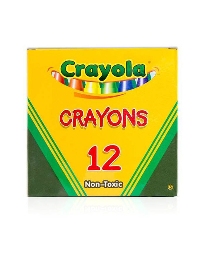 Мелки восковые CRAYOLA 12 штук