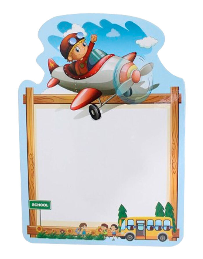 Tabla copii din lemn de scris cu marker